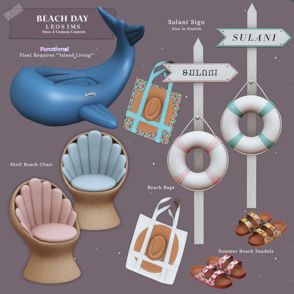 Beach Day | Leosims.com -New